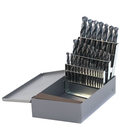 Drillco 29PC STUBY DRILL BIT SET 1/16-1/2 BY 64ths 300A29 | Zoro